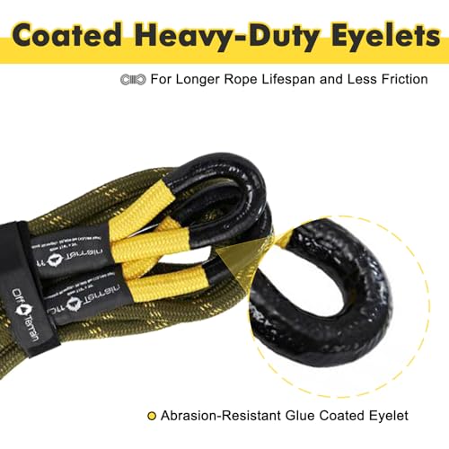 Kinetic Recovery Rope - Off Terrain Quality Off-Road Accessories